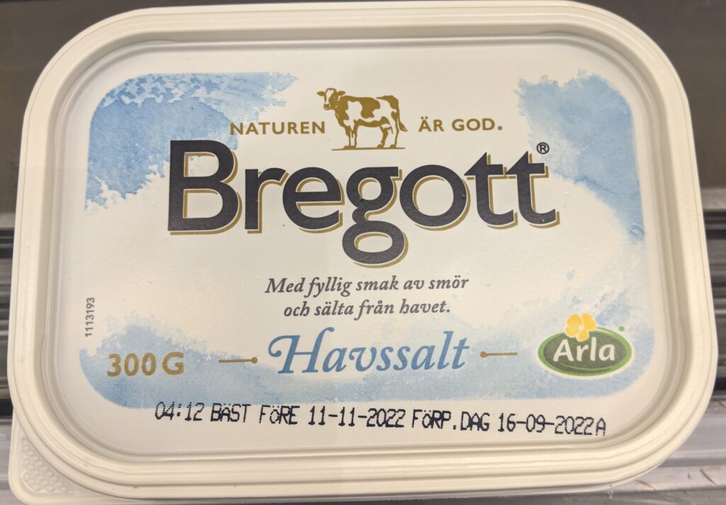 Smör – Butter – Svensk jul